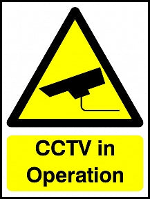 CCTV In Operation Warning Sign – Xsign&design